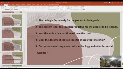 Wednesday Evening Bible Class The Historical Jesus YouTube