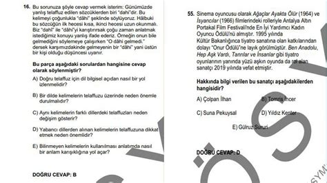 KPSS ÖABT SORULARI VE CEVAPLARI PDF EKRANI 2023 KPSS ÖABT soruları
