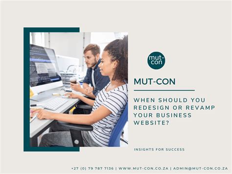 When To Redesign Or Revamp Your Business Website Mut Con Blog