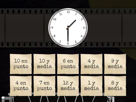 Reloj De Agujas Ii En Punto Y Media Find The Match