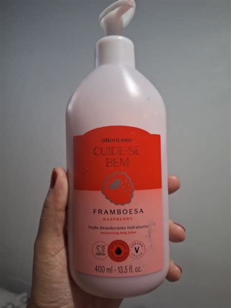 Loção Desodorante Hidratante Cuide se Bem Feira Framboesa 400ml O