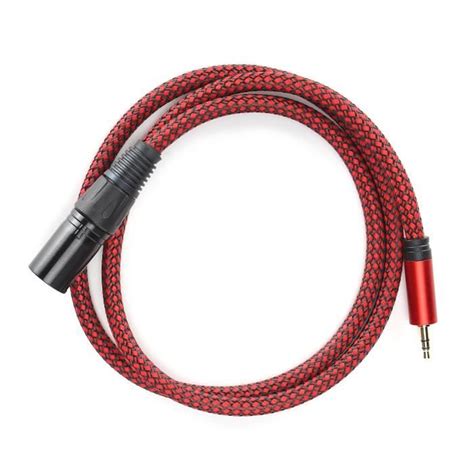 Cable De Microphone Jorindo Xlr Mle À 3 5 Mm 1 8 Pouce Cable Trs Jack