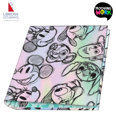 Mooving Carpeta Escolar Disney Librería Estudiantil
