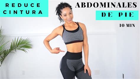 ABDOMINALES DE PIE Reduce Cintura rápidamente Ejercicios para