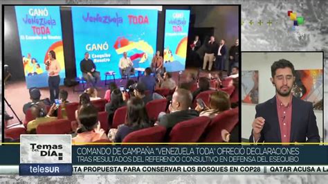 Comando de la campaña Venezuela toda ofreció declaraciones acerca de
