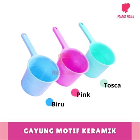 Jual Gayung Mandi Plastik Deluxe Ceramica Water Scooper Ciduk Air