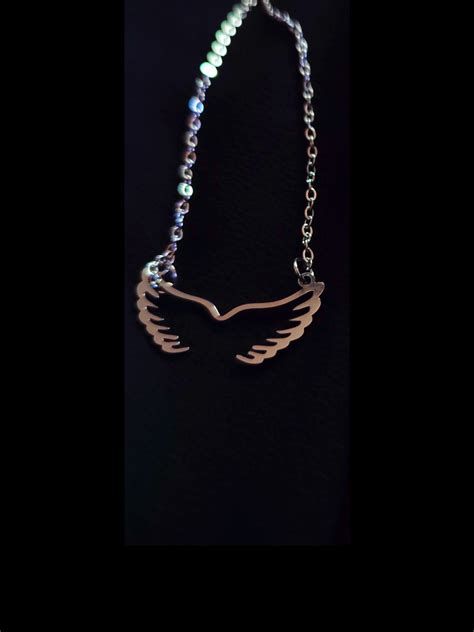 Chain Alas Ngel Acero Quir Rgico Golden Stoone