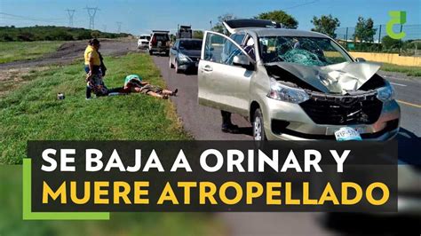 Un Hombre Se Baja A Orinar En La Carretera Y Muere Atropellado En Llera