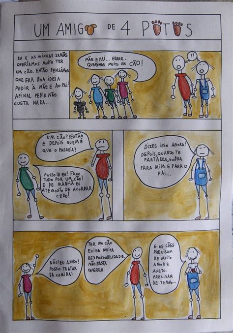 Banda Desenhada Um Amigo De 4 Patas Banda Desenhada Boas Ideias