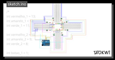 semaforo copy wokwi esp32 stm32 arduino simulator