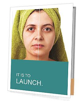 Healed Skin Problem Presentation Folder Design Id