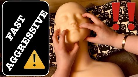 Asmr Only Extreme Fast Aggressive Scratching On Mannequin Head Neck