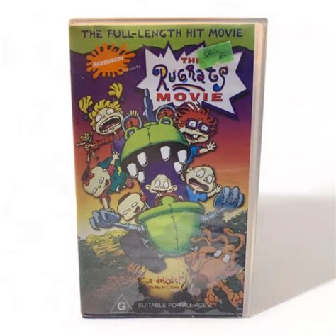RUGRATS NICKELODEON VHS VIDEO The Rugrats Movie 10 00 PicClick AU