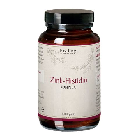 Erdling Zink Histidin Komplex 120 St Shop Apotheke