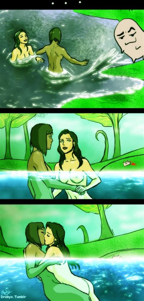 Rule 34 2girls Asami Sato Ass Avatar The Last Airbender Breasts Canon Couple Dark Skinned