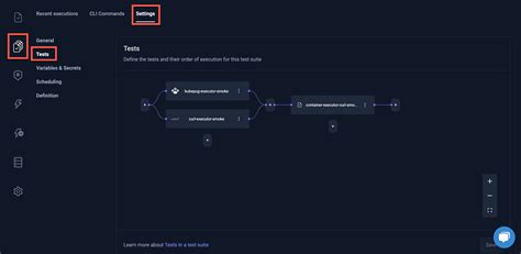 General Settings Testkube Documentation