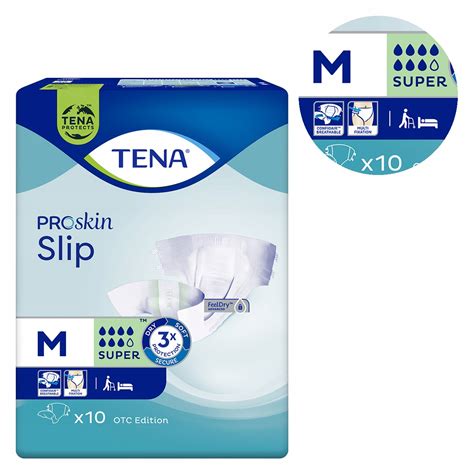 Pieluchomajtki TENA SLIP ProSkin Super M 10 Sztuk 10009413315 Allegro Pl