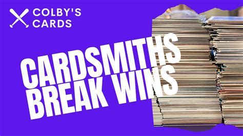 Cardsmiths Break Results Bonus Hobby Pack Youtube