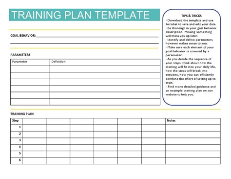 Training Schedule Sheet Eoua Blog