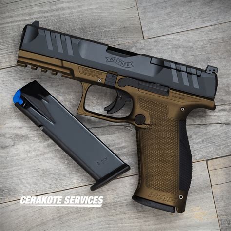 Walther PDP Full Size 4 5 Spartan Bronze Pistol Cerakote Services