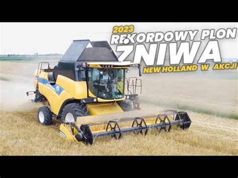Żniwa 2023 w Gr ŁukasiakJęczmień Ozimy Pod KosęNew Holland John