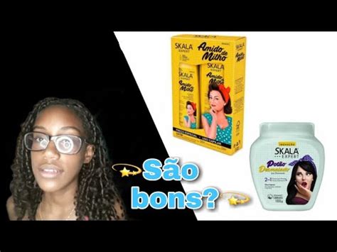 Resenha De Creme Shampoo E Condicionador Da Skala Amido De Milho
