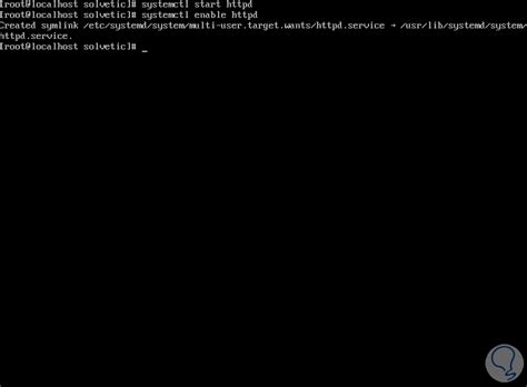 cómo instalar apache en centos 8 solvetic