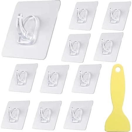 Lot de 30 crochets muraux autocollants Crochet Adhésif En plastique