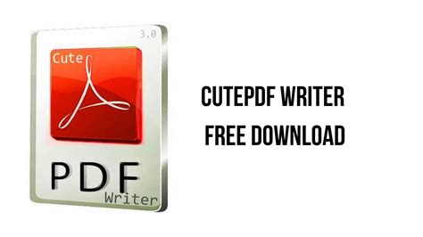 download cutepdf latest version of the pdf converter and editor