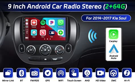 Amazon Manual A C Roinvou 2 64G Android 13 CarPlay Stereo For