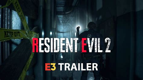 Resident Evil 2 Remake E3 Trailer
