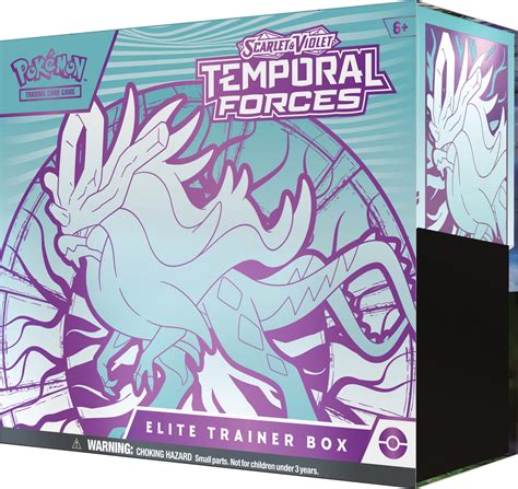 Pokémon TCG SV5 Temporal Forces Elite Trainer Box Flutter Mane Pelimies