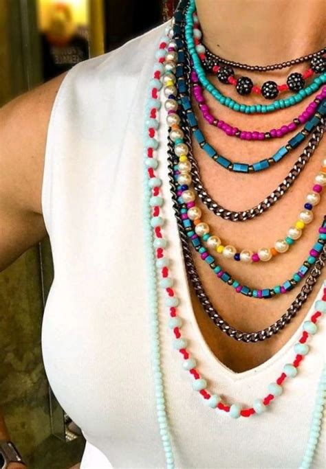 Colar de Miçangas 30 Modelos Incríveis para Compor os Looks
