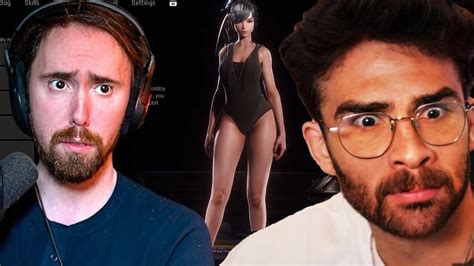 The Stellar Blade Controversy Is INSANE Hasanabi Reacts To Asmongold