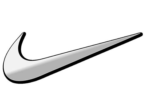 White Nike Logo Transparent