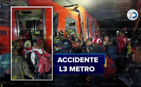 Chocan trenes en la Línea 3 del Metro de CdMx Telediario México