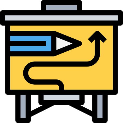 Blackboard Justicon Lineal Color Icon