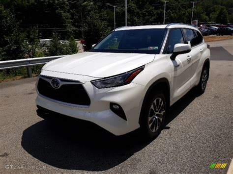 2020 Blizzard White Pearl Toyota Highlander Hybrid XLE AWD 139021581