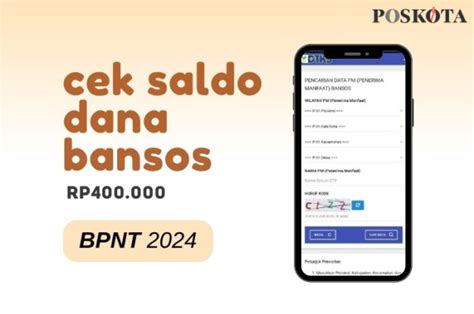 Rp400 000 Saldo Dana Bansos Program Pemerintah Melalui BPNT Tahap 5