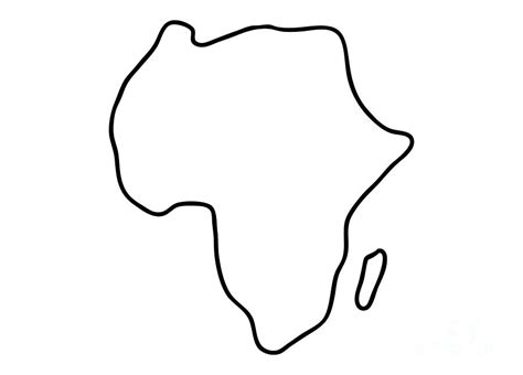 How To Draw Map Of Africa