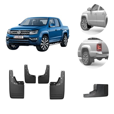 Kit Apara Barro Protetor Amarok Lameiro Universal Alargador 2024