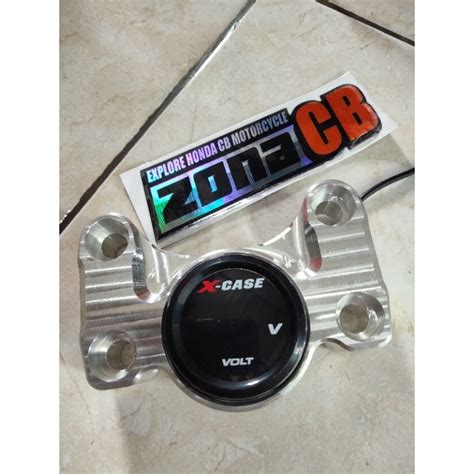 Jual Breket Stang Ninja Cnc Set Volmeter Welprof Klem Stang Stir Pnp