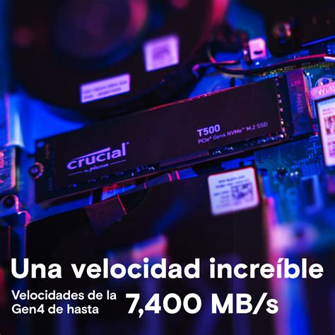 Crucial T500 500GB PCIe Gen4 NVMe M 2 SSD CT500T500SSD8 Crucial MX
