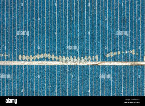 Snail Trails Defects In Solar Energy Modules Because Of Corroion In