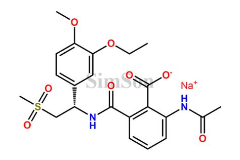 Apremilast Hydrolysis Impurity CAS No NA Simson Pharma Limited