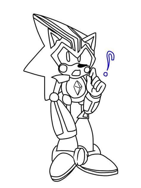 25 Desenhos Do Metal Sonic Para Imprimir E Colorir E Pintar