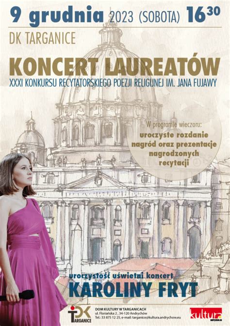 Koncert laureatów XXXI Konkursu Recytatorskiego Poezji Religijnej im
