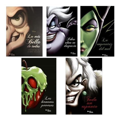 Paquete Libros Villanas Disney Envío gratis
