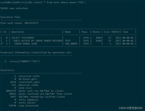 oracle sql 优化相关概念 connected to oracle database 19c enterprise editio csdn博客