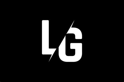 Monogram LG Logo Design Gráfico por Greenlines Studios Creative Fabrica